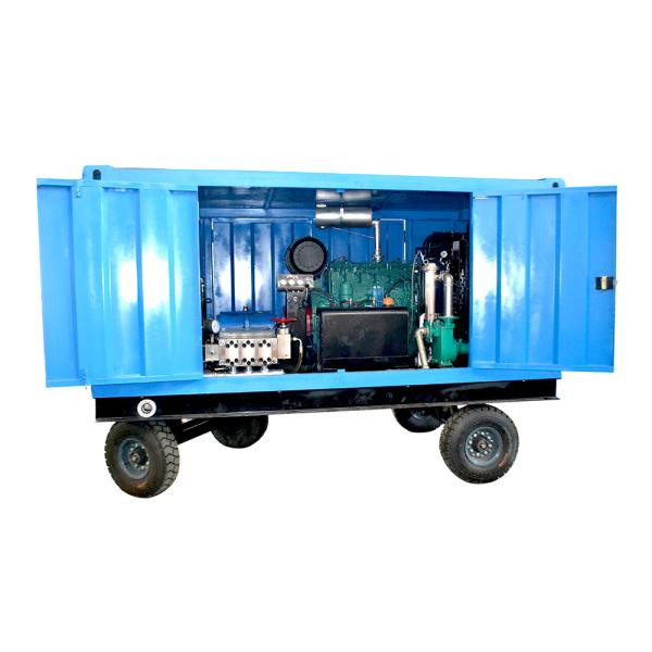 Quality Industrial 700bar High Pressure Water Jetting Equipment Trailer Type for sale