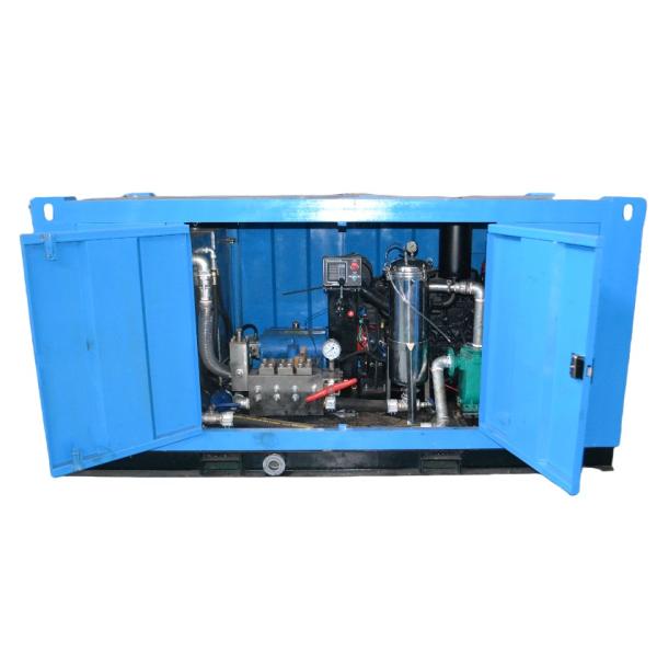 Quality 55KW Water Jetting Unit 500bar High Pressure Water Blasting Machine for sale