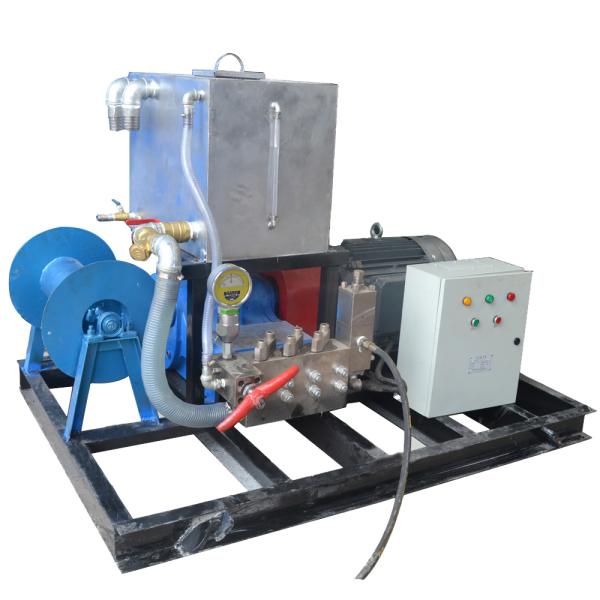 Quality 55KW 380V Water Jetting Machine Powerful High Pressure Waterjet Machine for sale