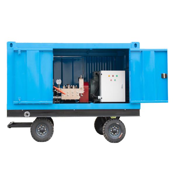 Quality High Pressure Water Jet Blasting Machine 30-85L/min Water Jet Machine For Cleaning for sale