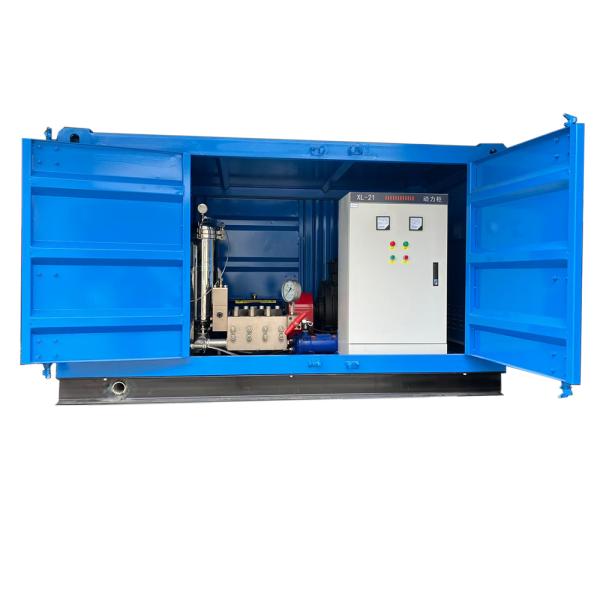 Quality Trailer Mounted Water Jetting Machine 30l/Min-85l/Min For Industrial Cleaning for sale