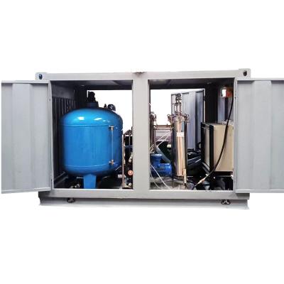 China Customized Water Oil Tank Cleaning Machine , Automatic Inner Tank Cleaning Equipment for sale