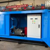 Quality Large Sewer Drain Pipeline Cleaning Machine 240bar 170L/Min High Pressure Water for sale