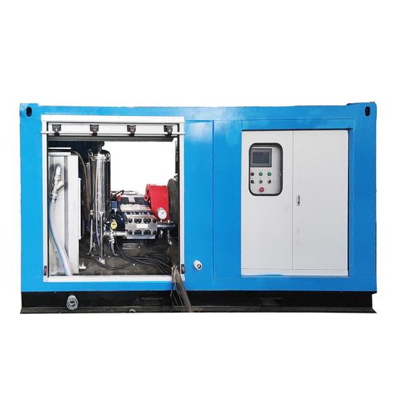 Quality 132KW Electric 2500bar Ultra High Pressure Water Blaster UHP Water Jetting Equipment for sale