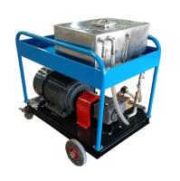 Quality 500bar 7250psi Electric 22kw High Pressure Cold Water Jet Cleaner Machine Cement for sale