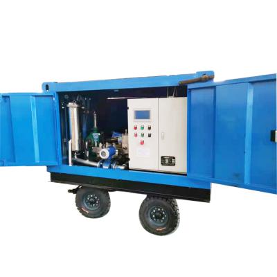 China 135L/Min 200bar Electric High Pressure Test Pump Unit For Firefighting System Testing for sale