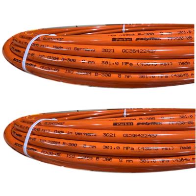 China 3010bar Ultra High Pressure Water Jetting Hose For 40000psi Water Jetting Machine for sale