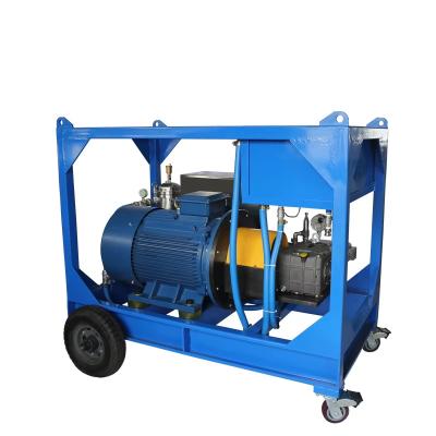 China 1500bar 20L/min Electric Driven High Pressure Water Jetting Machine Industrial Water Jet Cleaner for sale