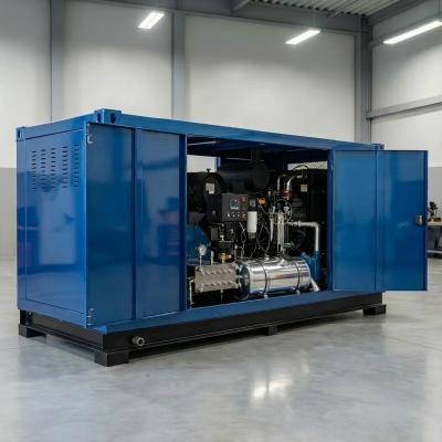 China 1500 Bar Industrial Water Jet Cleaning Machine with 264 kW Diesel Engine and 60 L/min Water Flow for sale