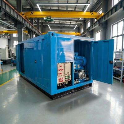 China explosion-proof high pressure water jetting oil tank cleaning solution for sale
