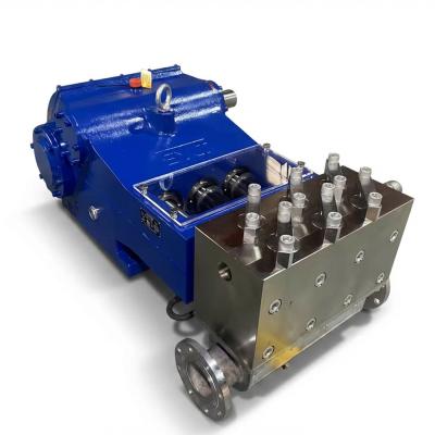 China Large Water Flow 800 L/min High Pressure Plunger Pump with 200 Bar Working Pressure and Dual Drive Options for sale