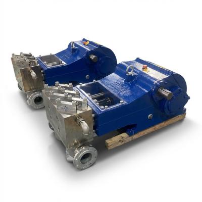 China High pressure plunger pump with 800 L/min flow capacity and 200 bar operating pressure for diesel engine drive applications for sale