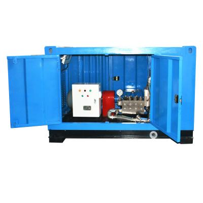 China OEM Private Label 500bar High Pressure Water Jetting Machine with 55KW Motor and 60L/min Flow Rate for sale
