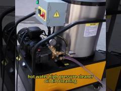 Mobile Hot Water Pressure Washer 250bar High Pressure Diesel Drive