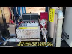 700bar Industrial Water Jet Cleaning Machine Rotary Kiln Air Preheater Cleaning Equipment