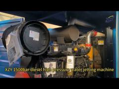 Heavy Duty High Pressure Water Jetting System Industrial Pipeline Cleaning Machine