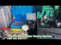 55KW Water Jetting Unit 500bar High Pressure Water Blasting Machine