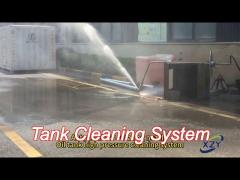 Automated High Pressure Crude Oil Tank Cleaning System 170L/min