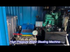1500bar High Pressure Water Jetting Unit 50L/min Heat Exchanger Pipe Cleaning Equipment