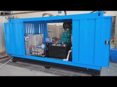 1000bar diesel high pressure hydro jetting machine