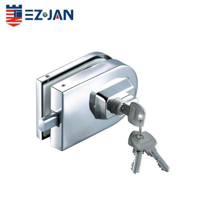 Cina Modern Stainless Steel Plate Door Patch Fixture Lock Frameless Glass Correction in vendita