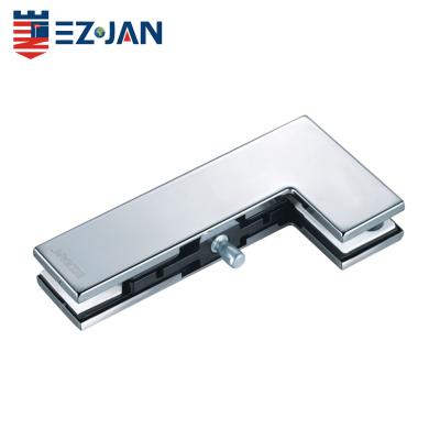 Cina Good Quality Modern Made In Aluminum Alloy Glass Door Patch Fitting Overpanel With Pivot Patch Fixture in vendita