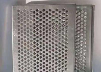 Cina parete perforata perforata 1mm 1.5mm 10mm dello schermo del metallo della maglia metallica 20m di 0.2mm in vendita