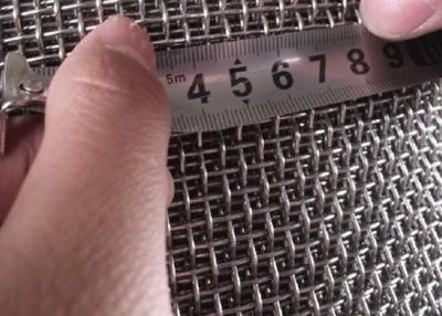 Cina 1-24 cavo di piegamento Mesh Sus 304L Wave di separazione direzionale di Mesh Crimp Wire Mesh Bi in vendita