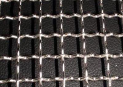 Cina Immersione della rete metallica di filo di ferro di plastica di Rod Crimped Wire Mesh Black del cavo in vendita