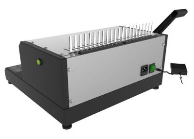 China Silver Wire Comb Binding Machine Electronic Energy Saving ISO Standard for sale
