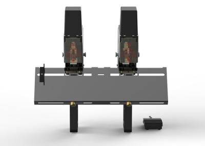 China Portable Double Head Manual Saddle Stapler Adjustable Floor Stand for sale
