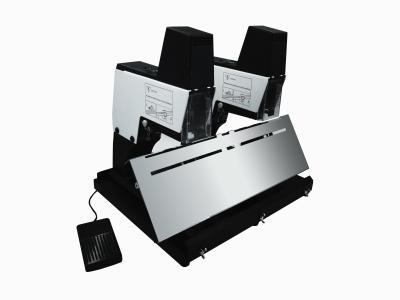 Cina Tipo da tavolino il nero/bianco resistenti elettrici della cucitrice meccanica della testa del doppio della cucitrice meccanica in vendita