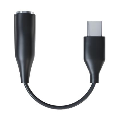 China Listening type aux adapter. 3.5mm Music C USB C to 3.5MM Headphone Earphone Jack Adapter Audio Cable Mobile Phone Accessories for sale
