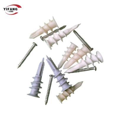 China Efficiently Hang Decorations Plastic Wall Anchors Nylon 13*42 for sale