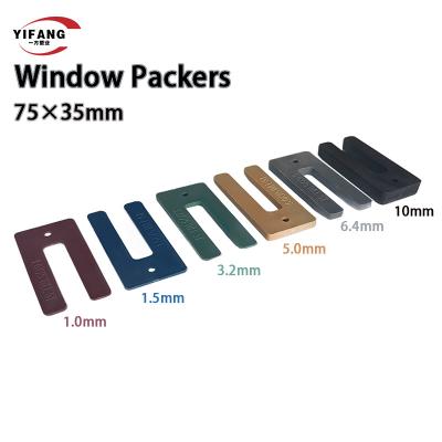 Cina 75x35mm Plastic Shims Packers per finestra e cornice porta in vendita