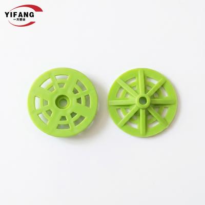 China 48mm Diameter Custom Plastic Molding for EIFS Washer Molds in Virgin HDPE with 15-21 Day Mold Development for sale