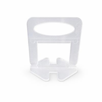 China ISO 9001 Certified Oval Opening Tile Leveling Clip with 1.0-3.0mm Joint Width for Commercial Projects for sale