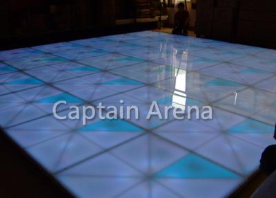 China Disco LED Dance Floor / Flashing Dance Floor 1152pcs LED 5mm 25CH 65 W for sale