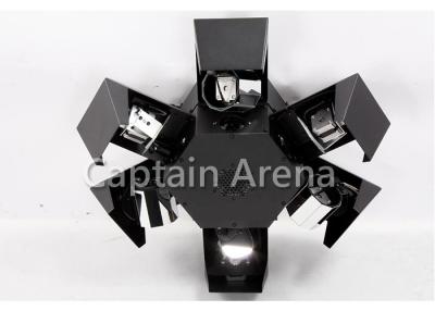 中国 4 1 ナイト クラブの照明効果の黒い鉄 LED の蝶をつける RGBW レーザーの効果 販売のため