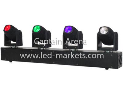 中国 小型 LED の移動頭部は 4 頭部の 10W によって導かれるディスコ ライト CE/ROHS をつけます 販売のため
