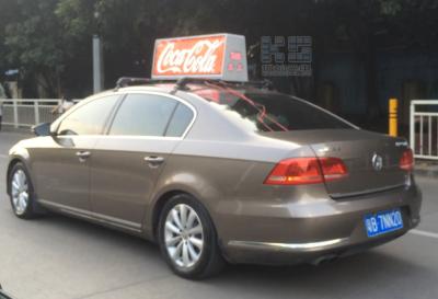 Cina P5 IP65 impermeabilizzano il segno dell'automobile principale segno principale taxi per la pubblicità della cima del taxi in vendita