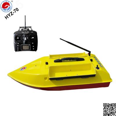 China fishing fiberglass boats hulls HYZ-70 RC bait boat for sale