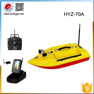China HYZ-70A Fishing RC Bait Boat with Sonar Wireless Fish Finder for sale