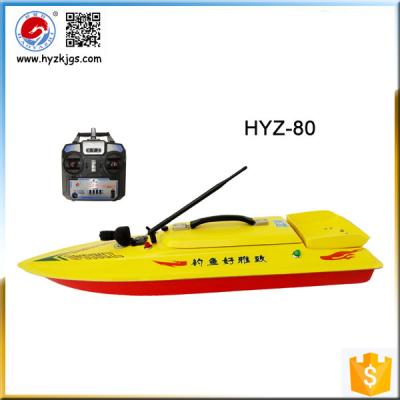 China RC boats in fishing tackles HYZ-80 bait casting boat hulls for sale