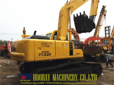 China USED KOMATSU EXCAVATOR PC220-6  GOOD QUALITY READY TO USE for sale