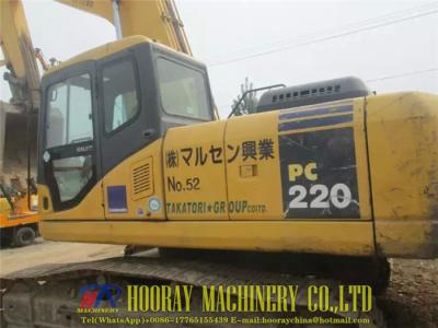 China USED KOMATSU MACHINERY PC220-7 GOOD QUALITY READY TO USE YOU ARE WELCOME TO OUR YARDS TO INSPECT THESE MACHINE for sale