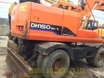 China USED DOOSAN 150W-7 EXCAVATOR FOR SALE GOOD QUALITY READY TO USE YOU ARE WELCOME TO OUR YARDS TO INSPECT THE MACHINE for sale