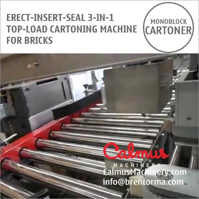 China Erect-Insert-Seal Cartoning Machine Monoblock Case Packer for sale