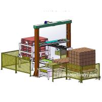 China Carton Stacking System Box Palletizing Machine Robotic Palletizer for sale