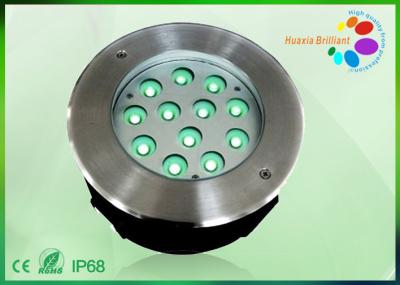 Китай Цвет IP68 RGB изменяя СИД Inground освещает 12W, DC 12v делает свет водостотьким СИД продается